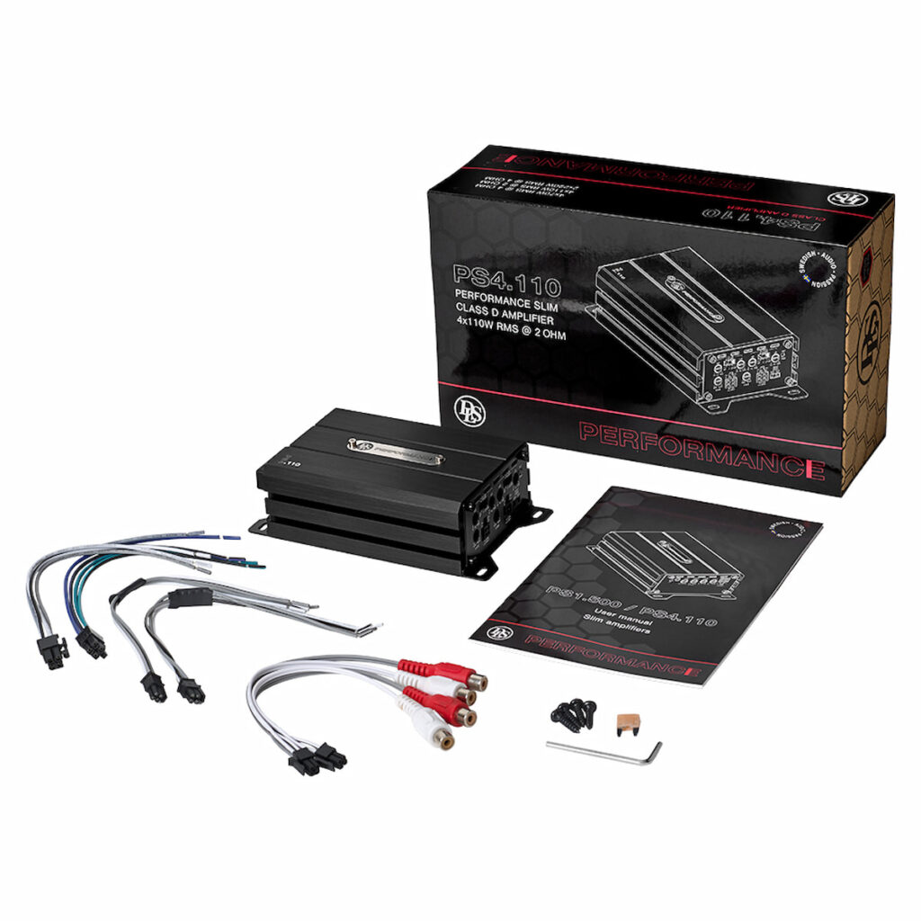 DLS Performance PS 4.110 - DLS Polska - Oficjalny dystrybutor systemów Car Audio w Polsce